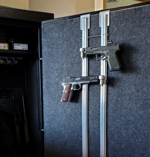 Gun Safe Door Organizer Mounts | Handgun Vehicle Mount | Pistol Mounts