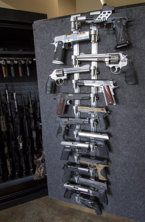 Gun Safe Door Organizer Mounts | Handgun Vehicle Mount | Pistol Mounts