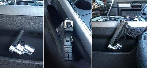 Single Pistol Mount | In Your Car, Under Your Desk, In Your RV, etc.