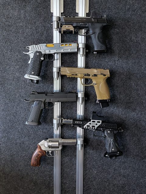 Gun Safe Door Storage | Store & Display Multiple Handguns